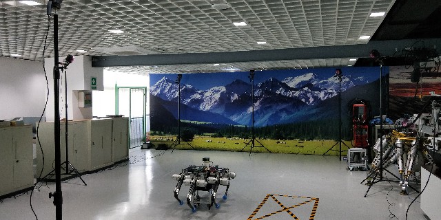 Infrared motion capture systems are used for spatial positioning and ...